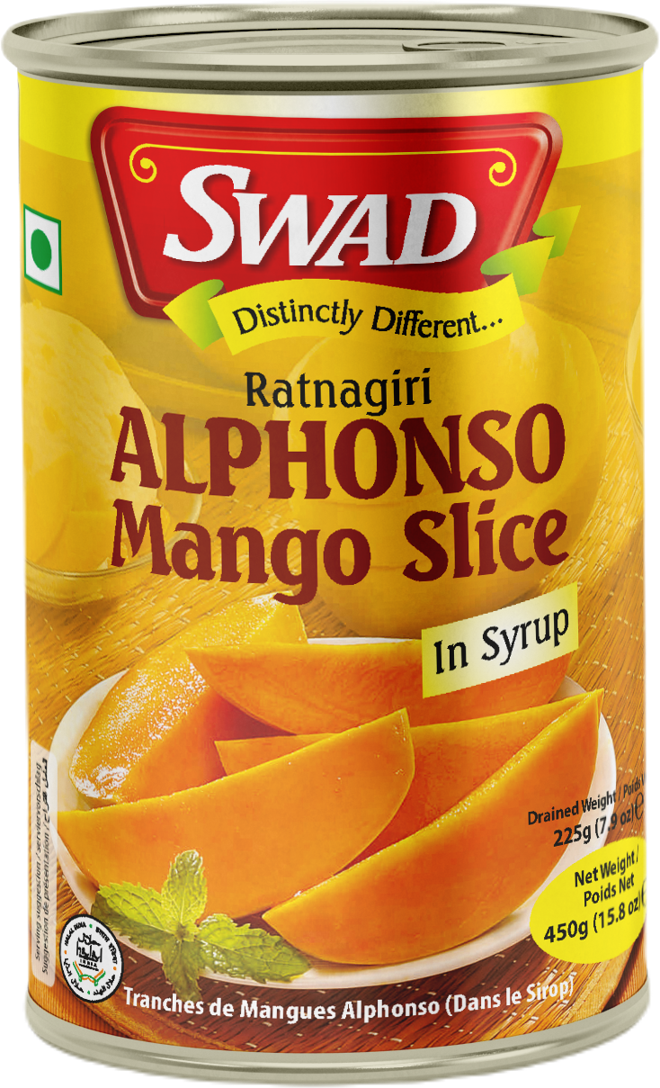 SWAD Alphonso Mango Slice 450g – swad.shop