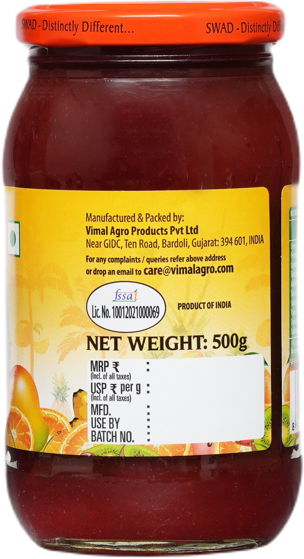 SWAD Mixed Fruit Jam 500g – swad.shop